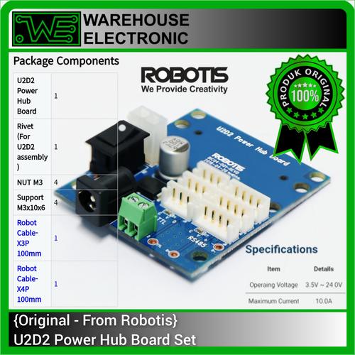Jual Power Hub Board U2D2 - ORIGINAL Robotis U2D2 Set PHB - Kota Surabaya - WE - Warehouse ...