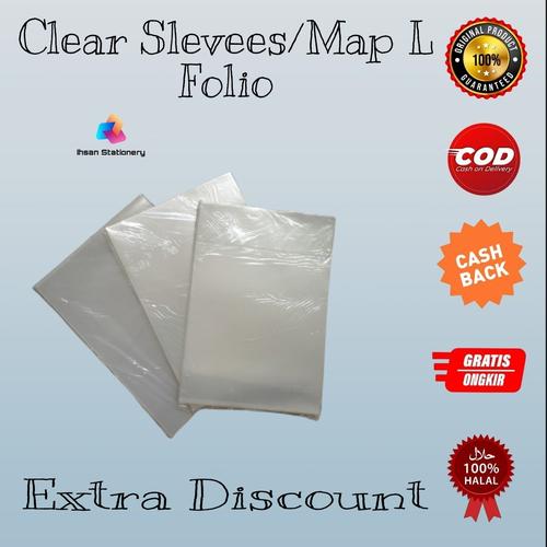 Jual Clear Slevees/Map L Jenia Folio - Kota Bekasi - ihsan stationery ...