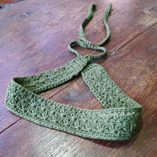 Promo Bando Crochet "Kembang Fajar" / Handmade Rajut Hairband - Kota ...