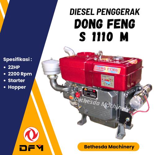 Jual Mesin Diesel Dong Feng DongFeng 22 HP 22 PK S1110M Elektrik - Kota ...