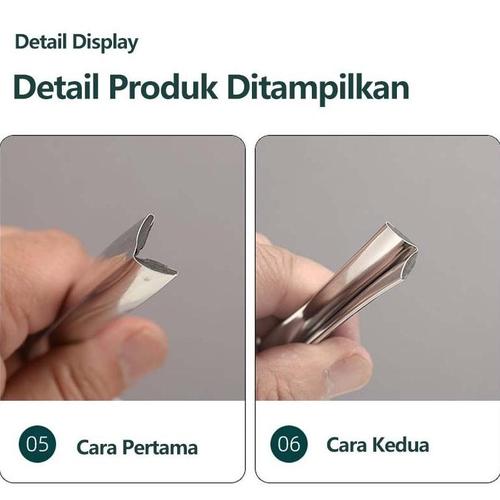 Jual BRG BARU WALL STICKER PANJANG 3 METER / LIST PLAT STRIP MIRROR ...