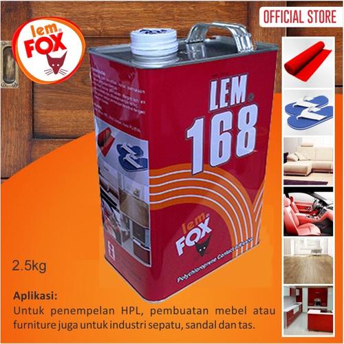 Jual Lem Fox 168 Gallon 2.5 kg / Lem Kuning 168 - Kota Pontianak ...