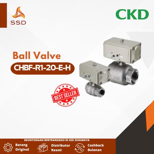 Jual CKD Solenoid Air Operated Ball Valve CHBF Series Type CHBF-R1-20-E ...