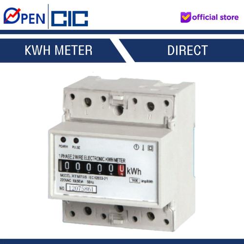 Jual KWH METER 1P ANALOG DIRECT 5 (30)A, 10 (40)A, 20 (80)A, 25 (100)A ...
