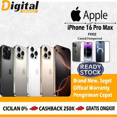 Jual Apple iPhone 16 Pro Max 256GB 512GB 1TB Titanium Desert Natural ...