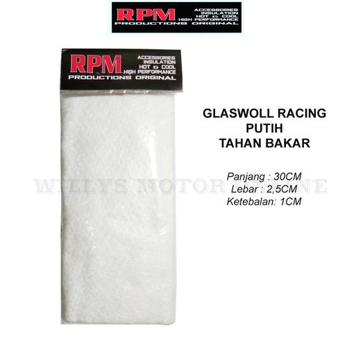 Jual Glasswool Putih Racing / Gaspul Putih / Gaspul Knalpot - Kota ...