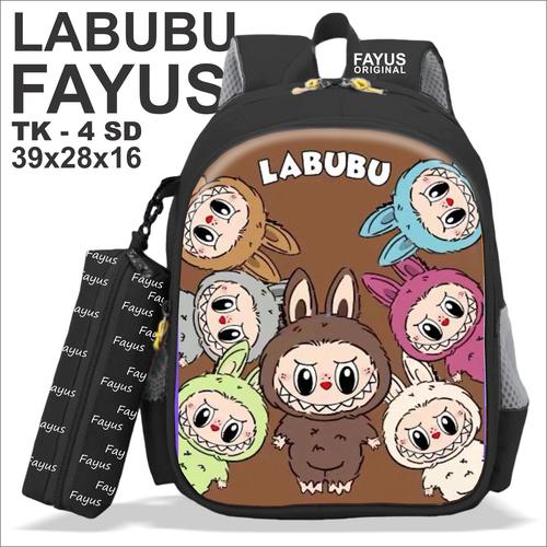 Promo LABUBU FAYUS Tas Sekolah Anak Karakter Boneka Viral Tas Labubu ...