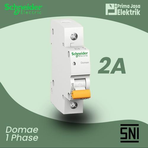 Promo MCB SCHNEIDER 1 PHASE 2A 4A 6A 10A 16A 20A 25A 32A 40A 50A 63A ...