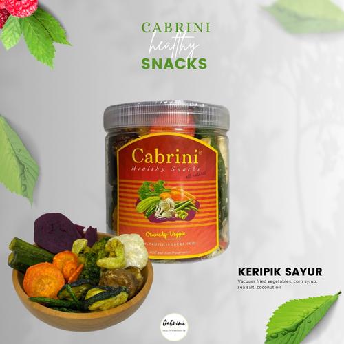 Promo Keripik Sayur Kering Crunchy Veggie 500 ml Cabrini Healthy Snacks ...