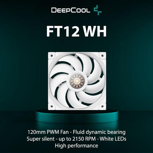 Jual Deepcool FT12 White Single Fan Casing - Jakarta Pusat - Deepcool Official Store | Tokopedia