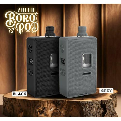 Jual Zuluu Boro Pod Kit - GRAY - 40W 1100mAh - Boro AIO Kit - Jakarta ...