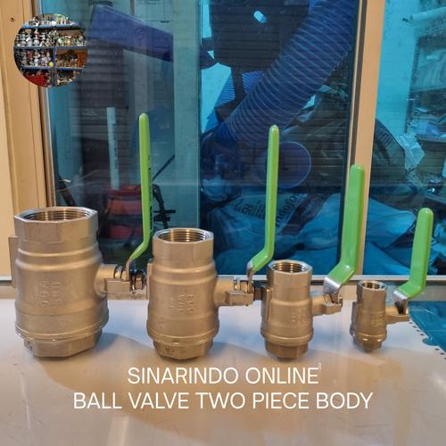 Jual BALL VALVE KITZ 2" INCH DRAT TWO PIECE BODY 800 WOG UTHM - Jakarta ...