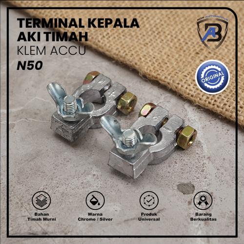 Jual Kepala Aki N50 Besar Timah / Klem Accu / Terminal Aki Mobil ...