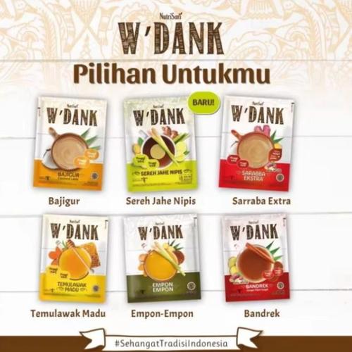 Jual Nutrisari Wdank Bajigur dan Bandrek Sachet Minuman Tradisional ...
