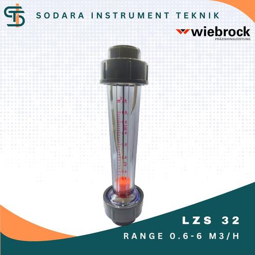 Jual Rotameter Wiebrock LZS-32 0.6-6 m³/h Size 1" Drat dalam/Flow Meter ...