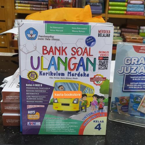 Jual bank soal ulangan sd kelas 4 kurikulum merdeka original - Jakarta ...