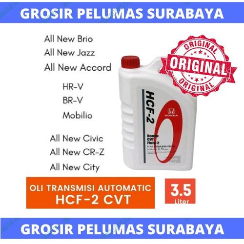 Jual Original Oli ATF Honda ATF CVT fluid 2 dan HCF 2 galon 3.5ltr Oli ...