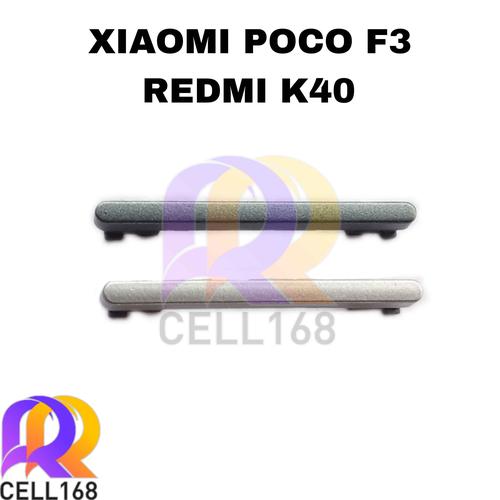 Jual TOMBOL VOLUME POCO F3 REDMI K40 KEYPAD TOMBOL LUAR PERNIK RUBBER ...