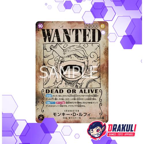 Promo One Piece Card Game - SP Monkey D. Luffy Gear 5 (Parallel) OP09 ...