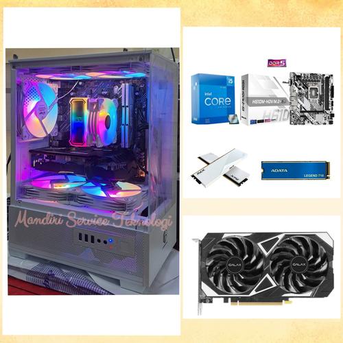 Jual Rakitan PC Gaming / Editing / Rendering / Streaming Intel Core i5 12400F Box Gen 12 RAM ...