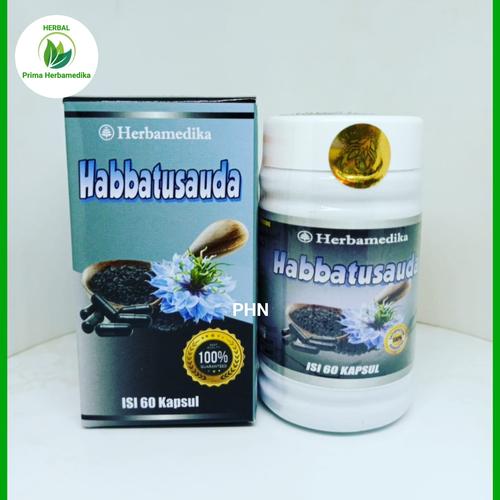 Jual herbal habbatussauda herbamedika isi 60 kapsul - Kota Tangerang ...