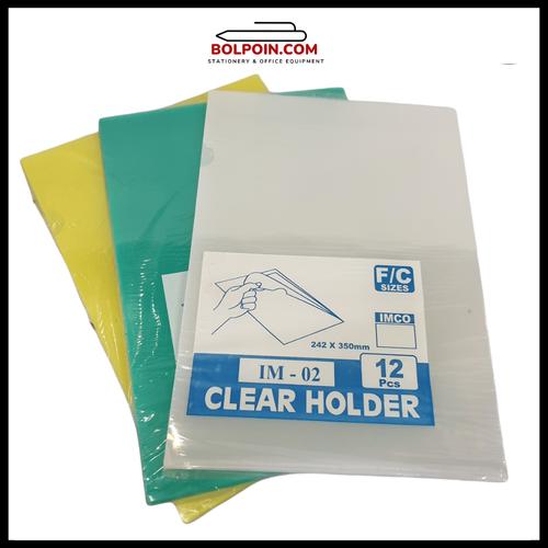 Jual Map Rainbow L IMCO / Map Kantor / Map L / Map Plastik -12pcs ...