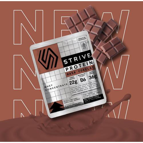 Jual STRIVE WHEY PROTEIN Susu Supplement Recovery Pemulihan Otot ...