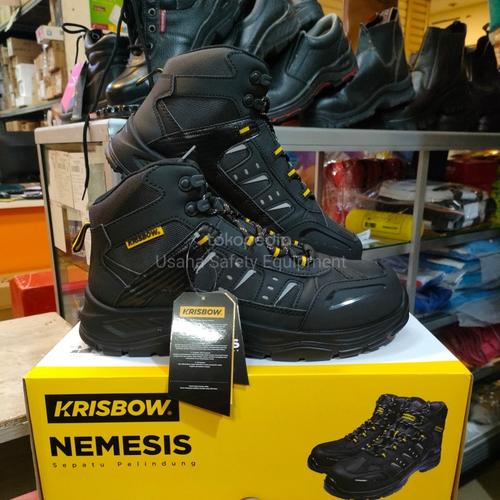 Jual Sepatu Safety Krisbow Arrow 6 Inchi / Sepatu Safety Krisbow Safety ...