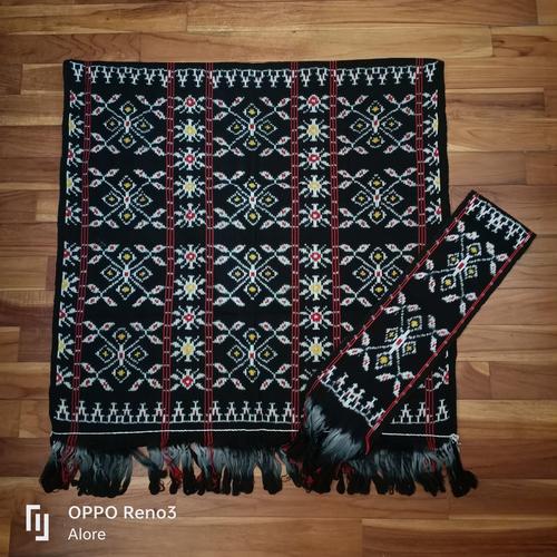 Jual Kain tenun asli pulau-Sabu dan Rote, NTT - set Rote bunga matahari ...