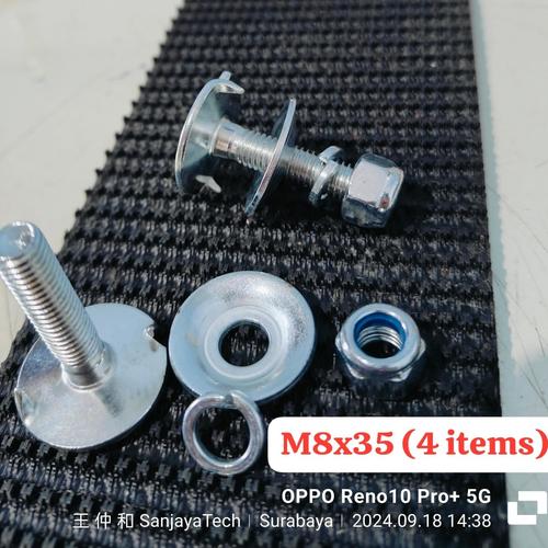 Jual FangBolt M8x35 / Baut Elevator M8 Galvanis / Fang Bolt M8 x 35 ...