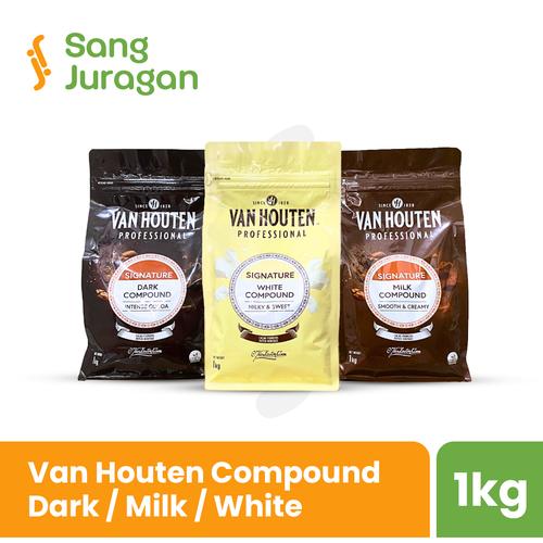 Jual Van Houten Intense Compound Coin 1 Kg / Milk / White / Dark / Cokelat Coin / Cokelat Coin ...