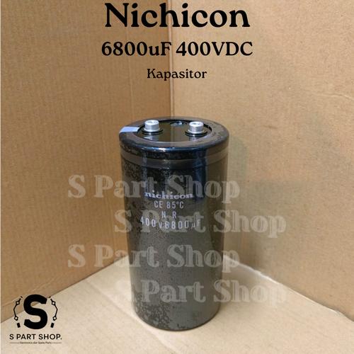 Jual Kapasitor 6800uf 400VDC Nichicon Elco - Jakarta Barat - S PART ...