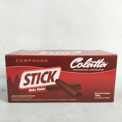 Jual COLATTA Stick compound chocolate stick cokelat batang colatta 200 ...