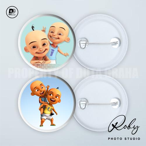 Jual [PIN PRESS] UPIN IPIN Pin Bros Aksesoris Souvenir KARTUN ANIMASI ...