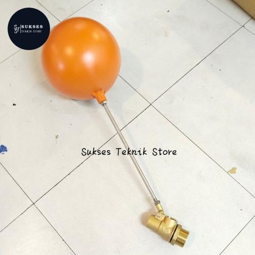 Jual Floating Valve Kuningan Ukuran 3/4" inch / DN20 Pelampung Air ...