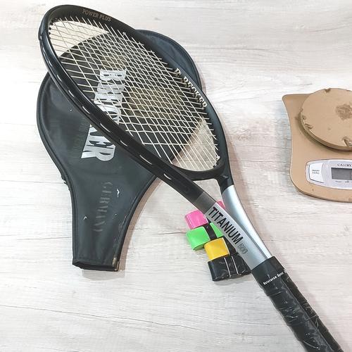 Jual RAKET TENIS ORIGINAL B BECKER TITANIUM 500 BEKAS MASIH MULUS SIAP ...