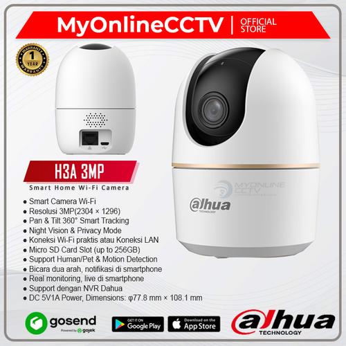 Jual Dahua Hero H3A 3MP Ranger Paket IP Camera Wireless Pan & Tilt 360 ...