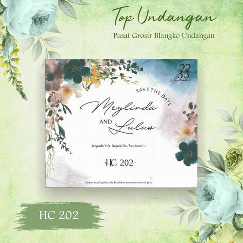 Jual BLANGKO UNDANGAN HC 202 Terbaru Desain Cantik Langsung dari ...