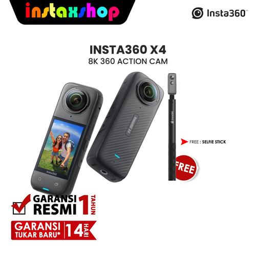 Promo Insta360 X4 8K Camera Insta 360 X4 Camera Action Cam Kamera 360 Garansi Resmi Cicil 0% 3x ...