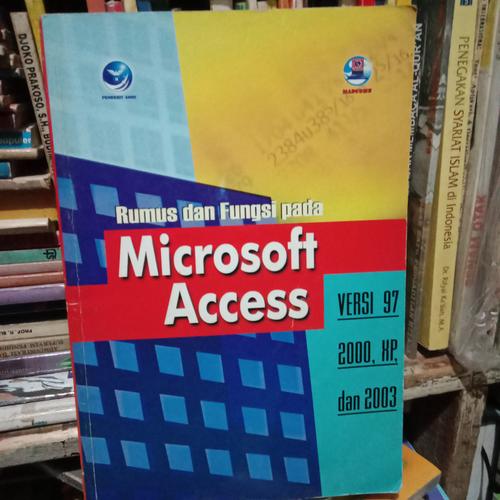 Jual Buku Rumus dan fungsi pada microsoft Access - Kota Bandung - Toko Buku Buana | Tokopedia
