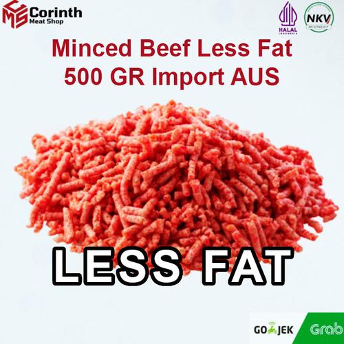 Jual MINCED BEEF AUS IMPORT HALAL LESS FAT CUSTOM MADE @500GR - Jakarta ...
