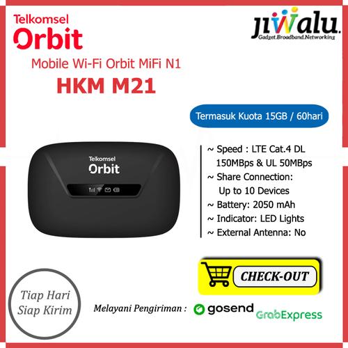 Promo Modem Orbit Mifi N1 HKM-M21 Modem Wifi 4G High Speed Bonus Data ...