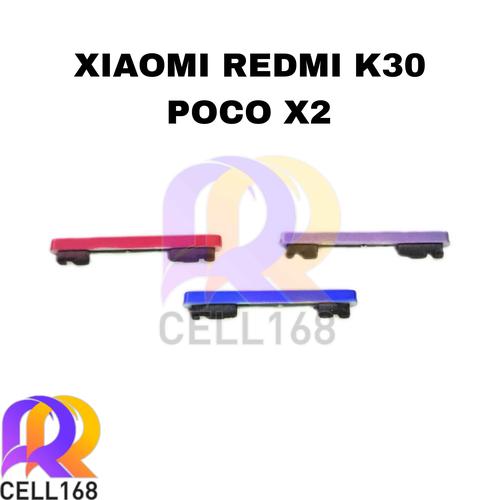 Jual TOMBOL VOLUME POCO X2 REDMI K30 KEYPAD TOMBOL LUAR PERNIK RUBBER ...