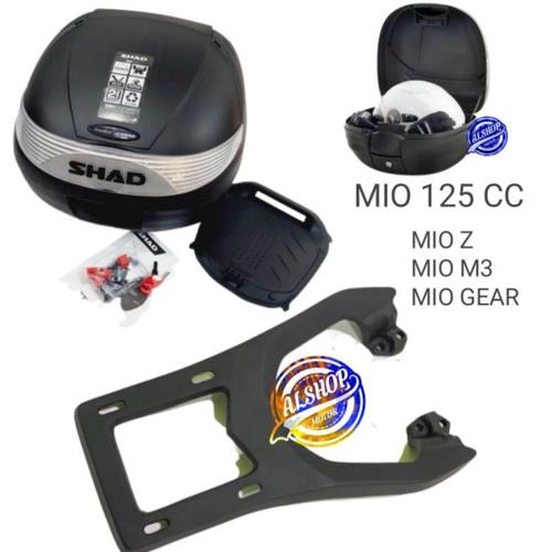 Jual PAKETAN BOX SHAD SH29 DAN BRACKET / BREKET BOX MIO 125 CC MIO Z ...