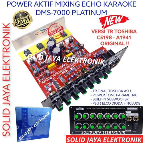 Jual KIT POWER SPEAKER AKTIF STEREO DMS 7000 PLS 2 TINGKAT MIXING DIGITAL ECHO MIC MIK SUBWOOFER ...