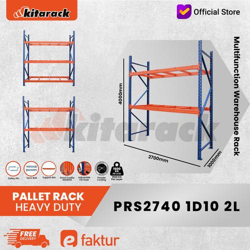 Promo KITARACK Rak Palet 1.5 TON Pallet Rack Heavy Duty Panjang 2.7M ...