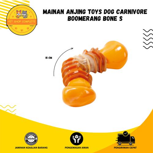 Jual MAINAN ANJING TOYS DOG CARNIVORE BOOMERANG BONE S MDT6796 - Kota ...