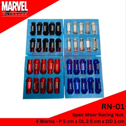 Jual MUR BAUT RODA RACING SPEC RACING NUT MOOR RACING D1 1.25 1.5 LUG ...