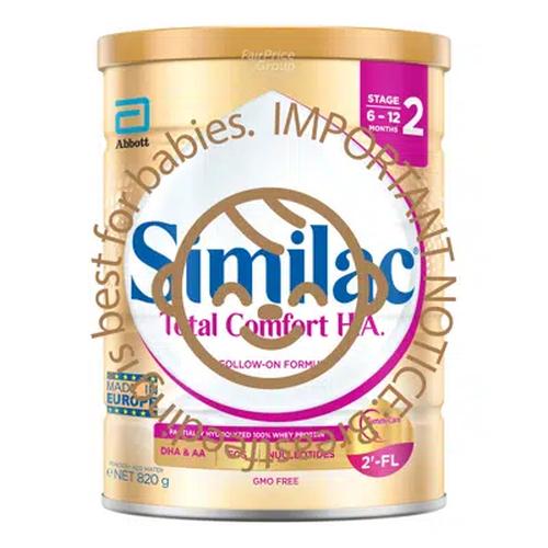 Jual Abbott Similac Total Comfort H.A Follow On Milk Formula - Stage 2 ...