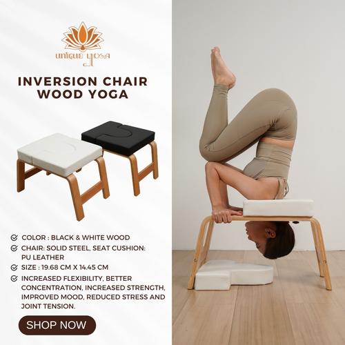 Jual Inversion Chair / Inversion Chair Wood Yoga / Kursi Handstand Yoga ...